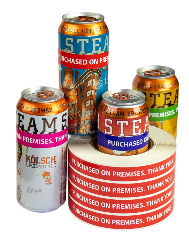 Purchased On Premises Labels